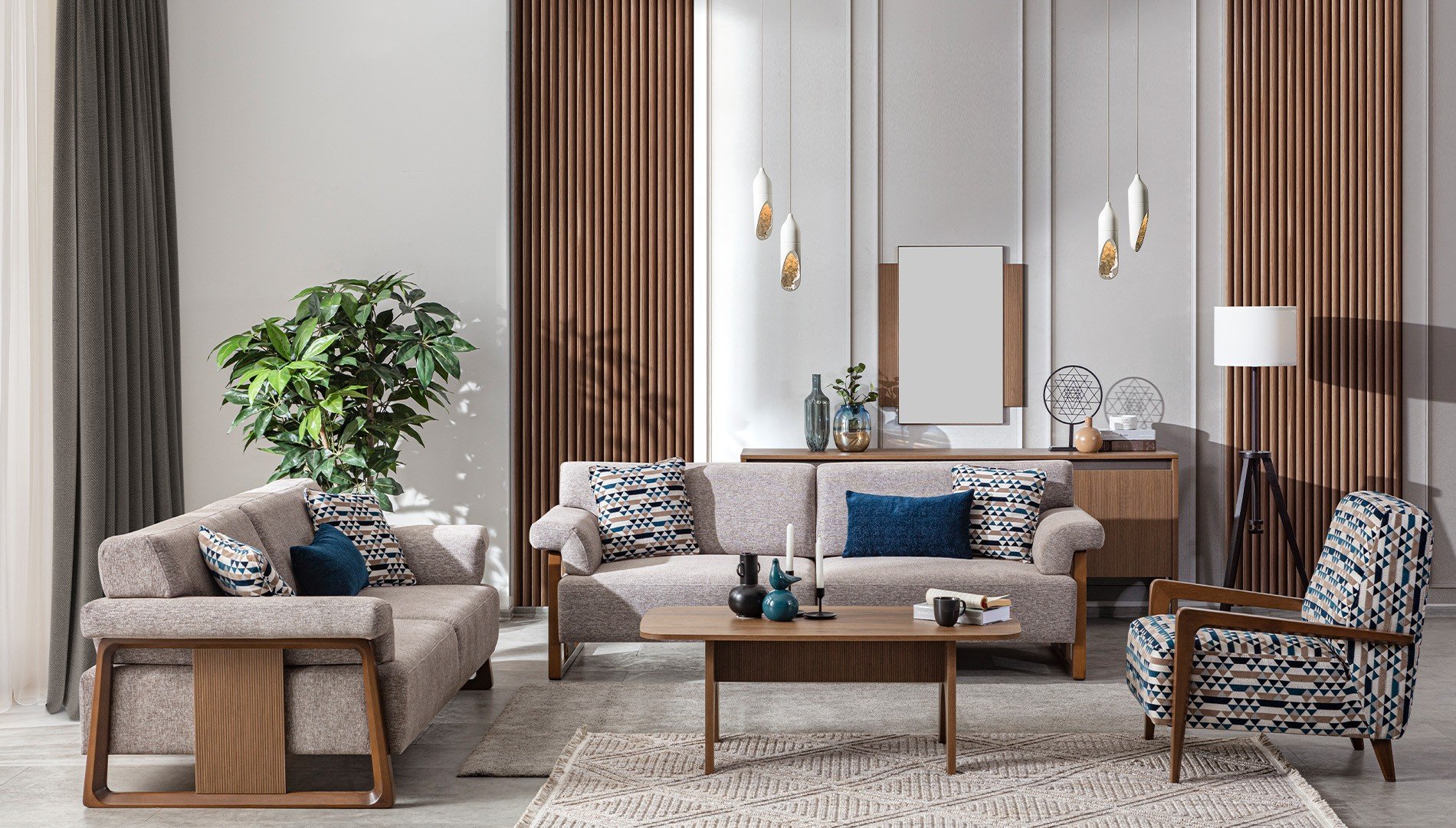 Wood Sitting Group - Gala Mobilya