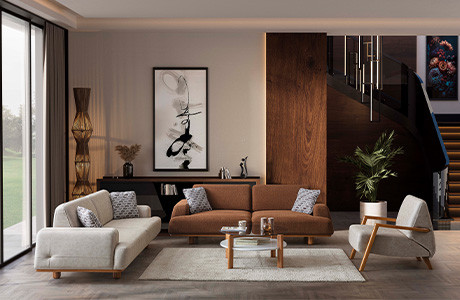 Lily Sofa Set - Gala Mobilya