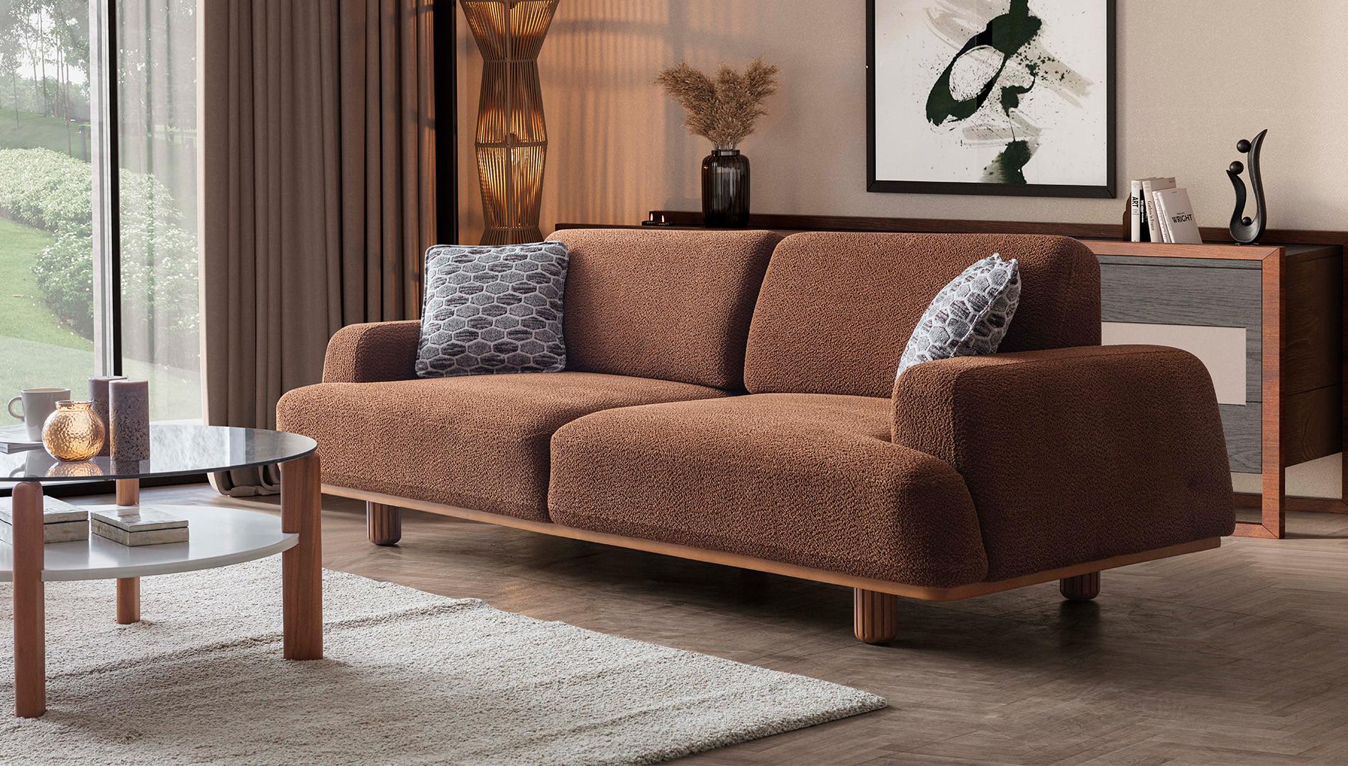 Lily Sofa Set - Gala Mobilya