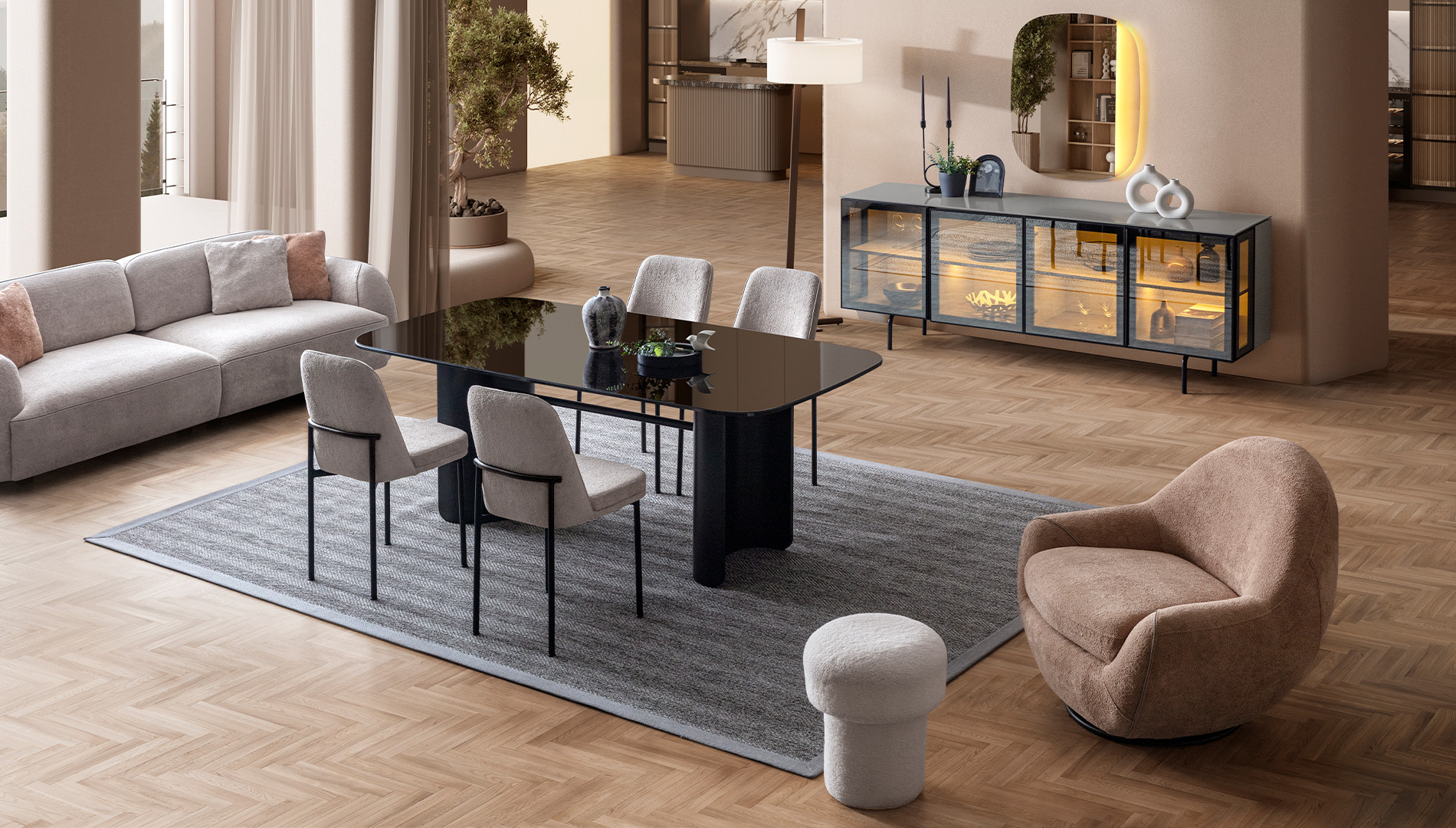 Zenith Dining Room - Gala Mobilya